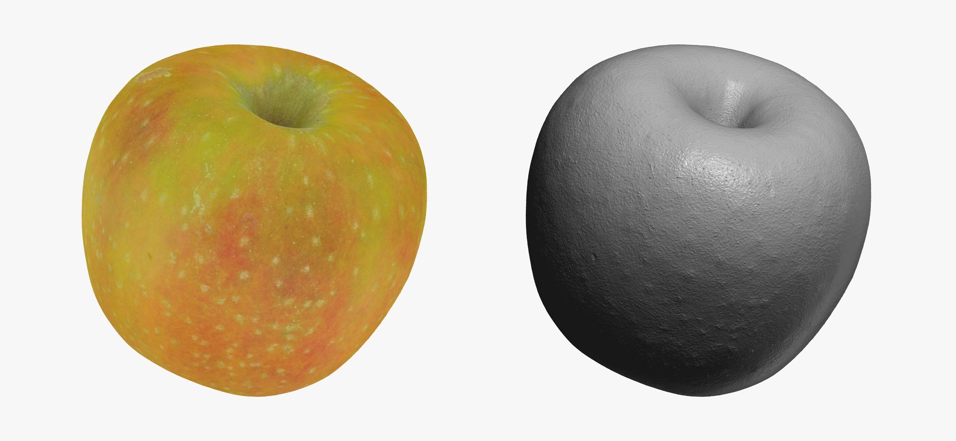 Red Moon Apple 02 RAW Scan 3D Model - TurboSquid 1957135