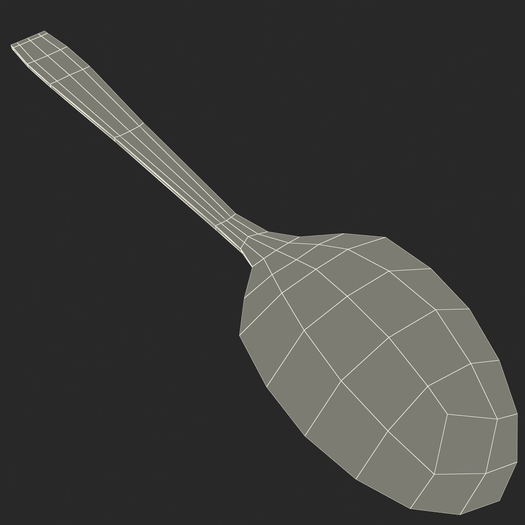 Teaspoon Spoon 3d Model