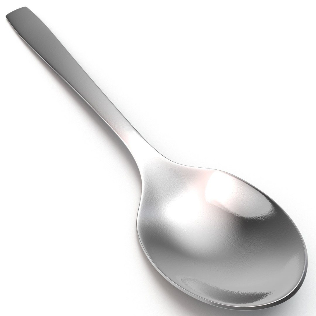 Teaspoon Spoon 3d Model
