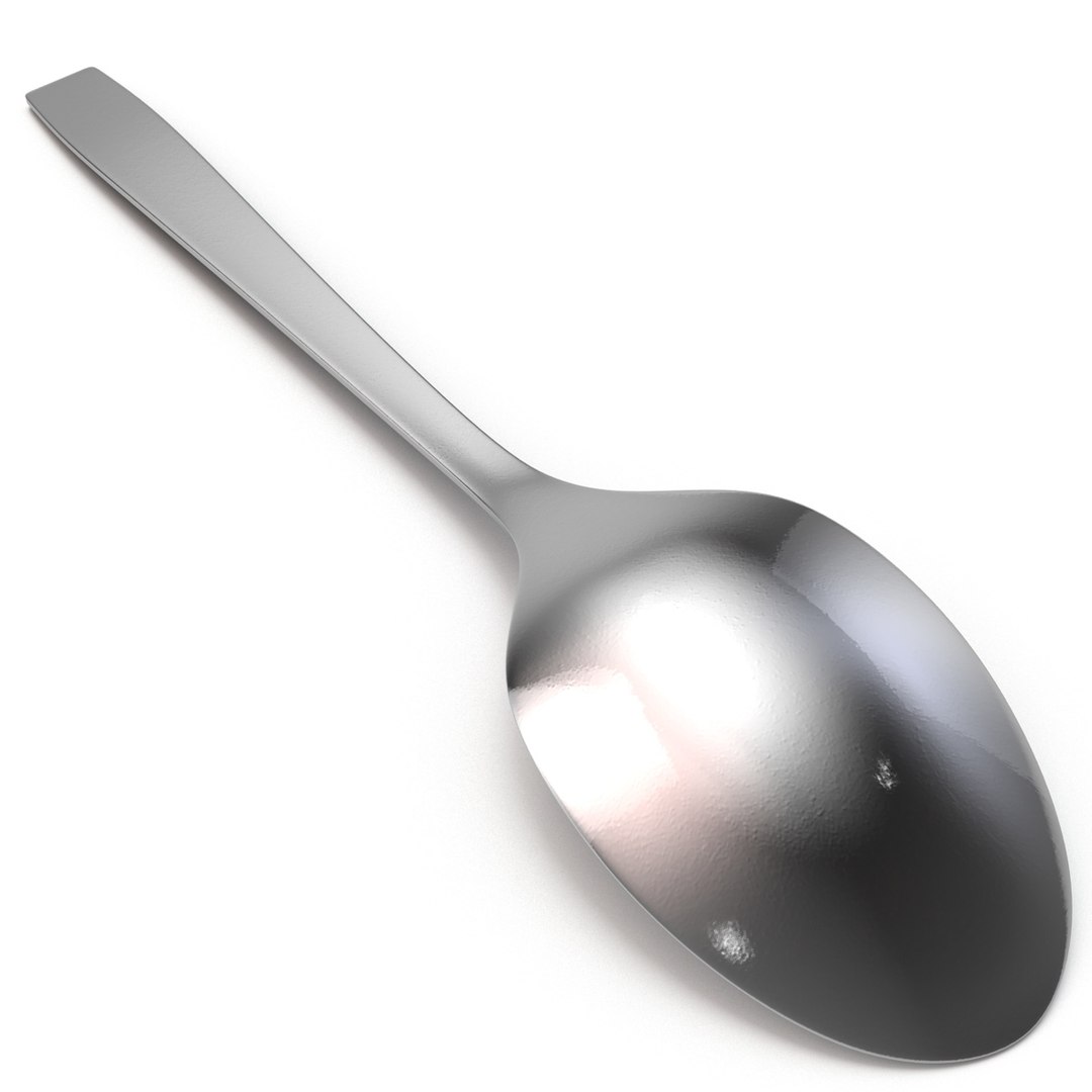 Teaspoon Spoon 3d Model