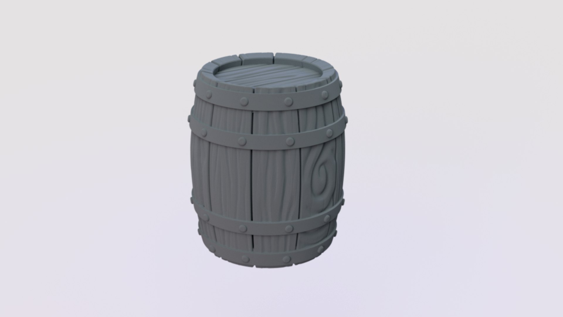 3D Barrel Model - TurboSquid 1812737