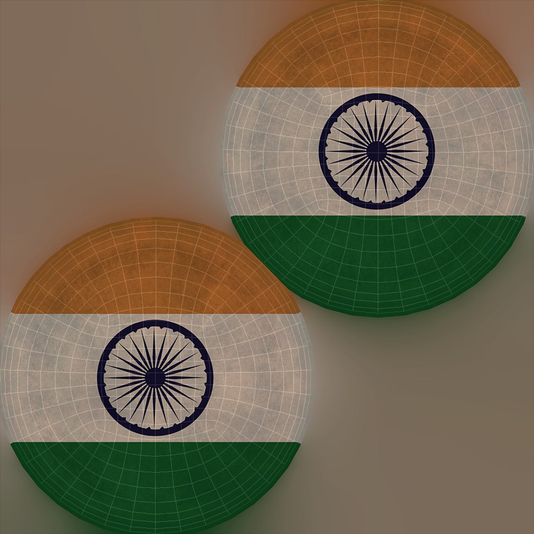 3D India Flag Icon - TurboSquid 2063143
