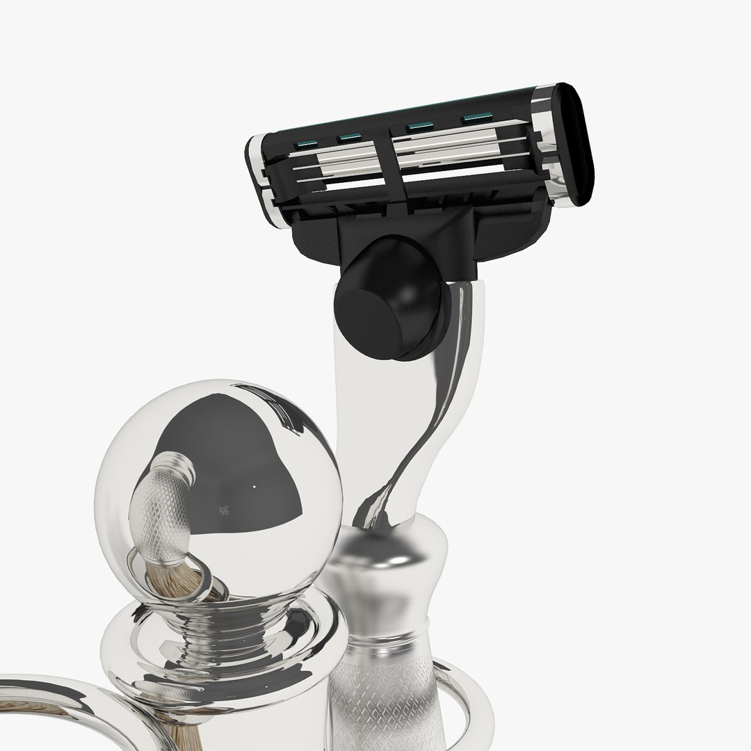 3d Model Razor Shaving