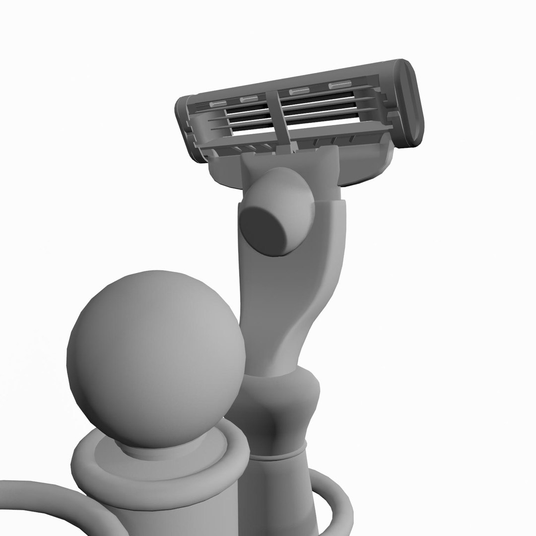 3d Model Razor Shaving