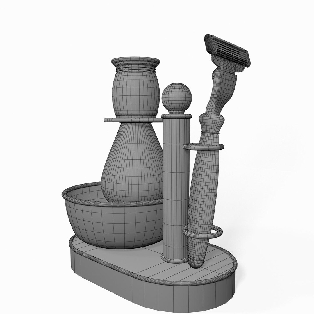 3d Model Razor Shaving