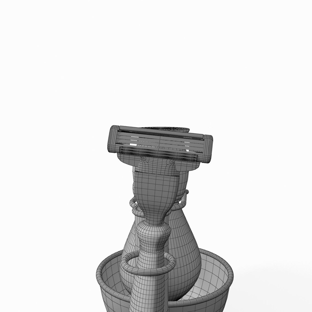 3d Model Razor Shaving