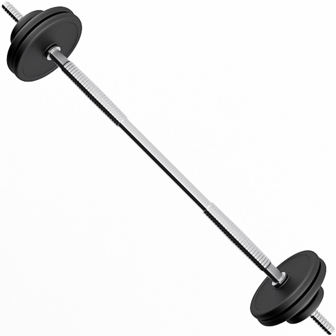 Bar Barbell Bell 3D Model - TurboSquid 1302398