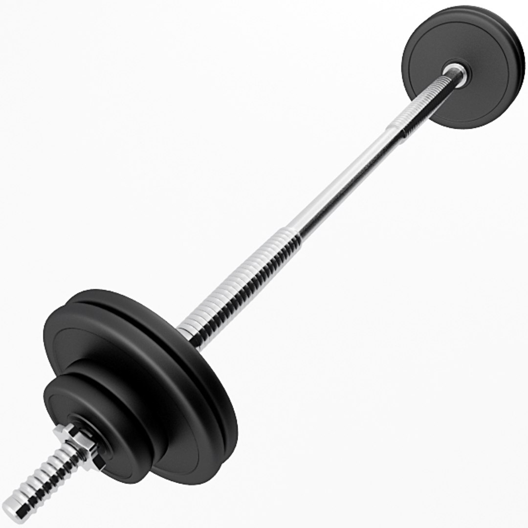 Bar Barbell Bell 3D Model - TurboSquid 1302398