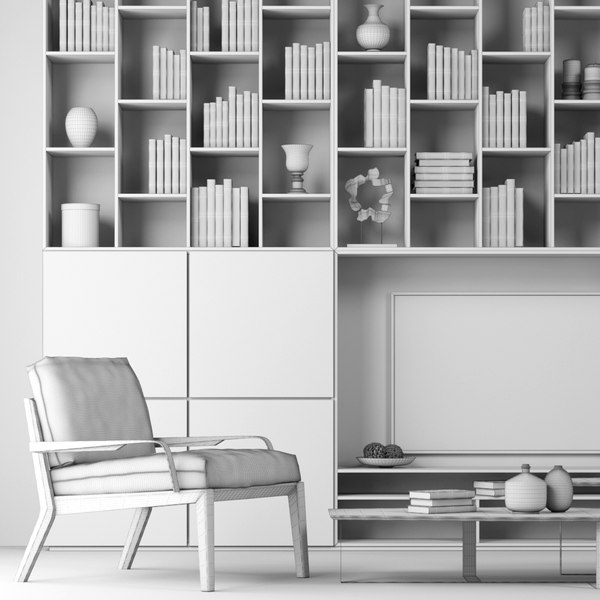 natuzzi tv stand 3d x