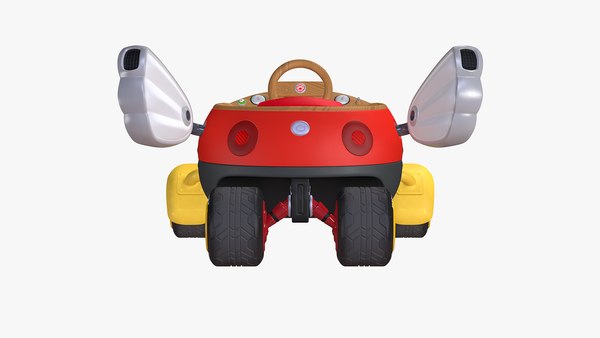 modelo 3d Mario Kart Biddybuddy Veichle Baby Mario 8K - TurboSquid 1811201