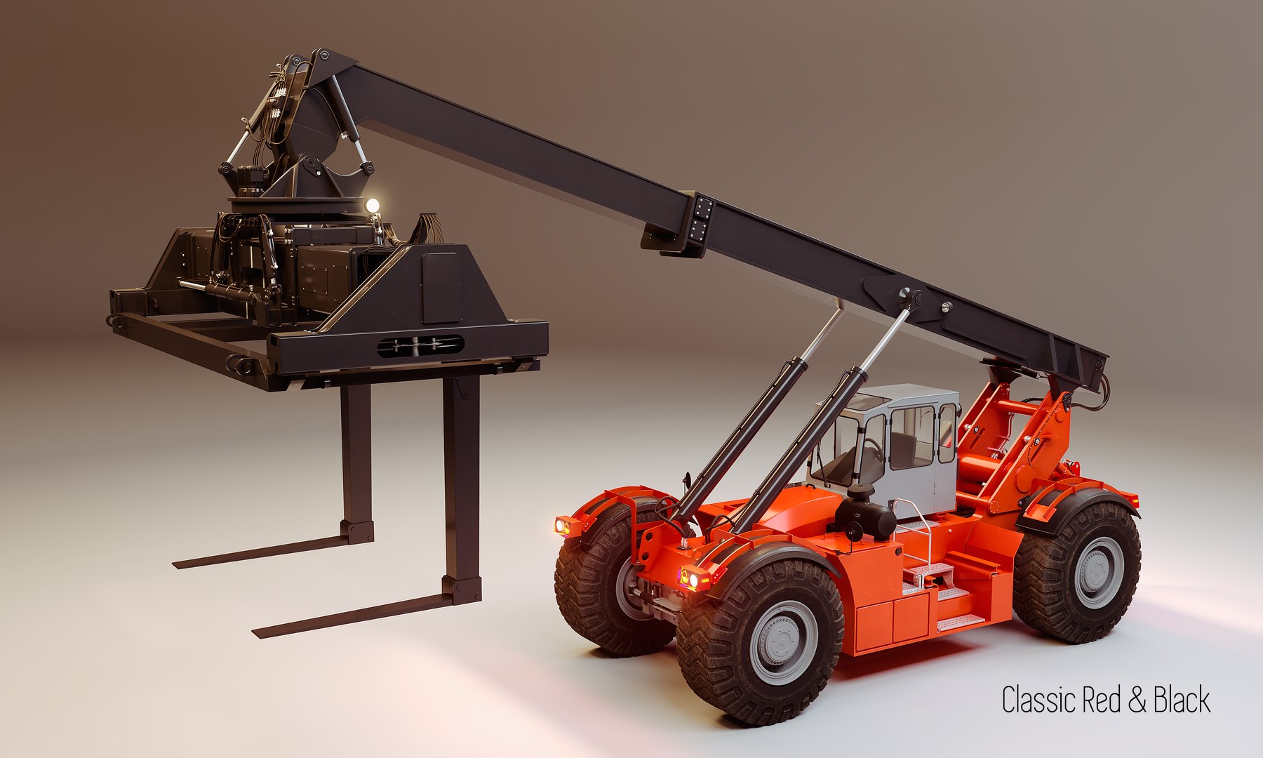 3D Model Kalmar Container Handler - TurboSquid 1254128