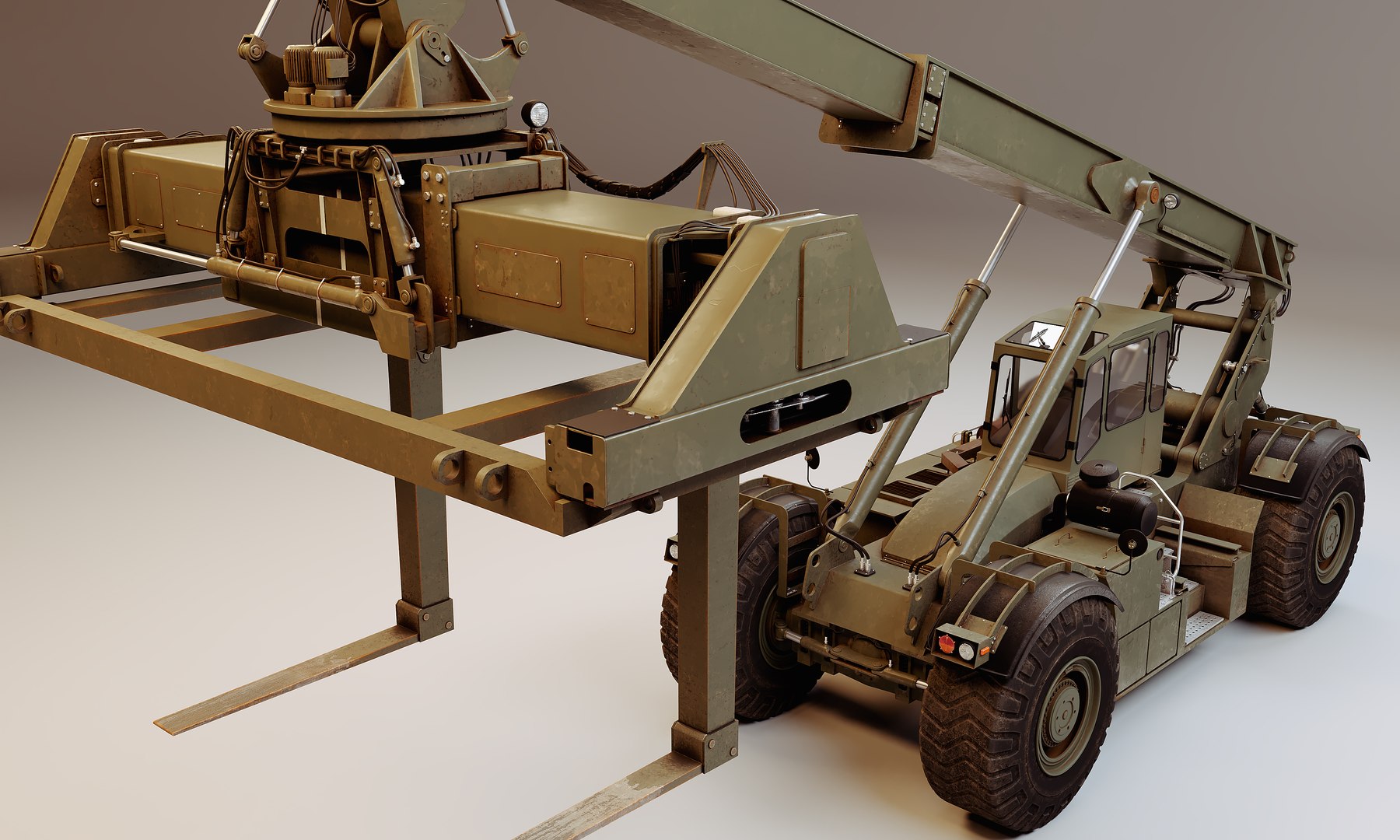 3D Model Kalmar Container Handler - TurboSquid 1254128