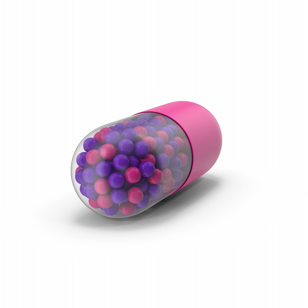 3D Pill Capsule Model - TurboSquid 1964730