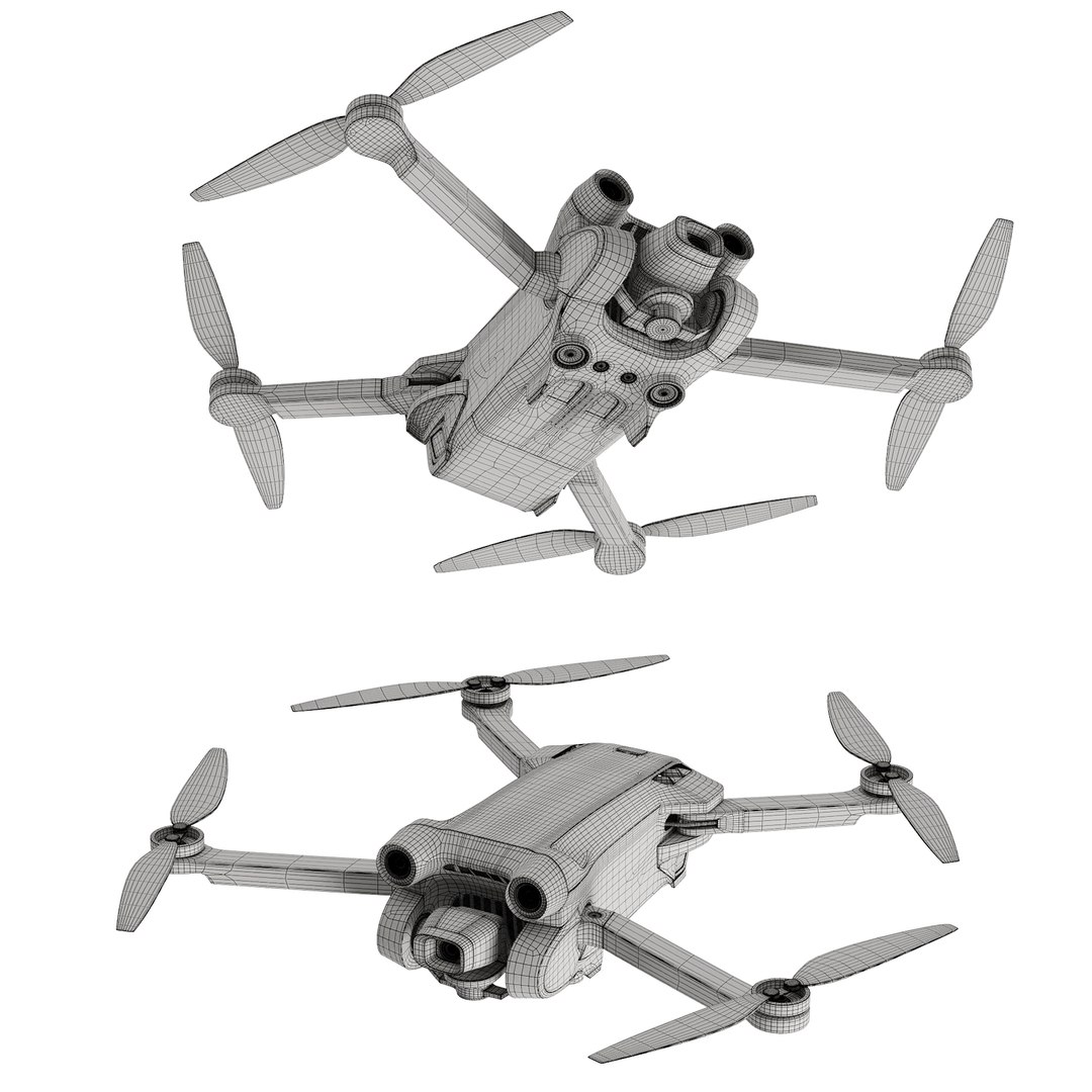 3D DJI Mini 3 Pro 3d Model Model - TurboSquid 1956626
