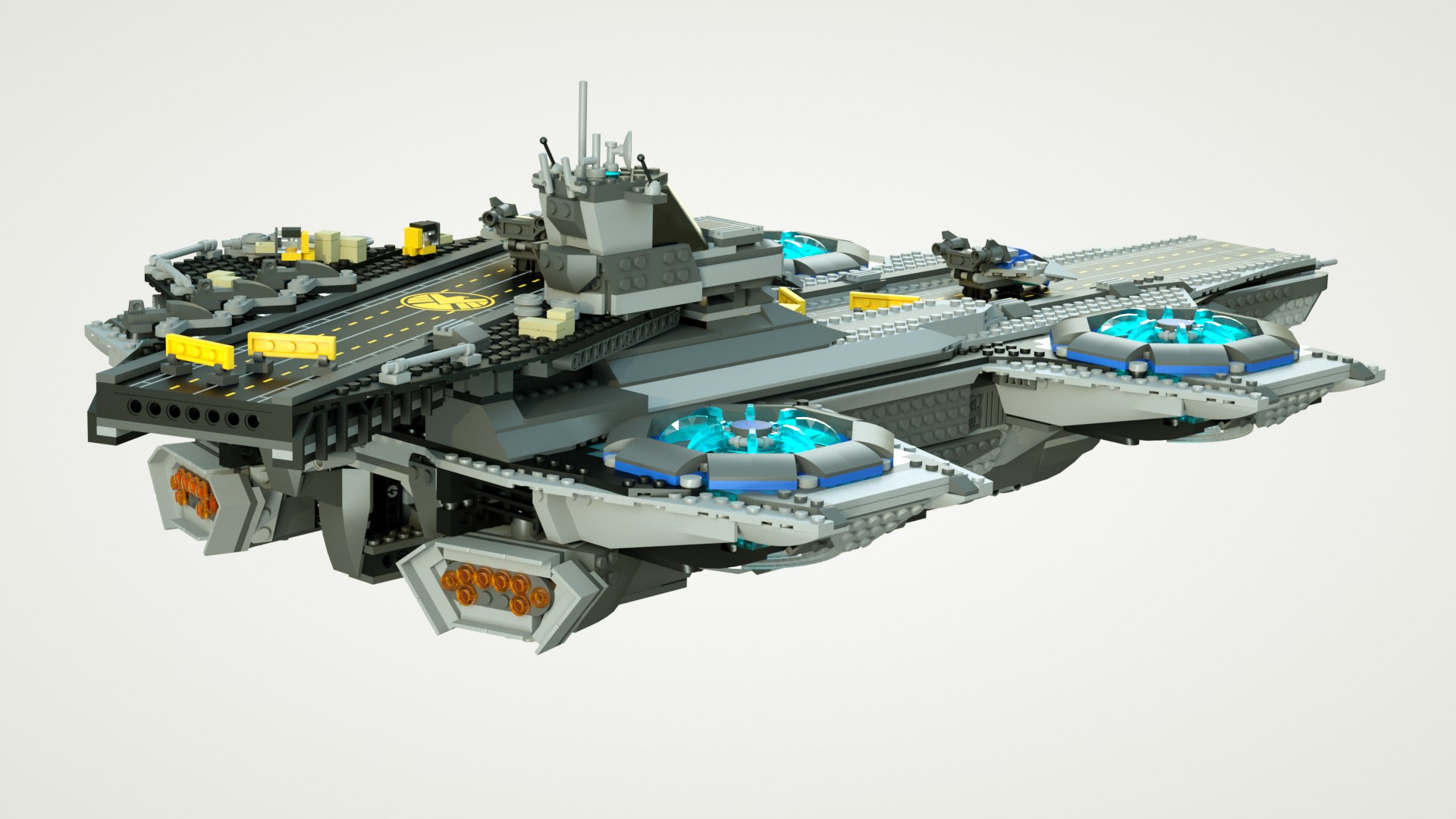 LEGO Airship Model - TurboSquid 1867021