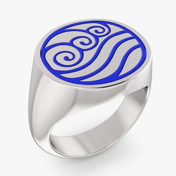 Water Element Signet Ring3D模型 - TurboSquid 1875969