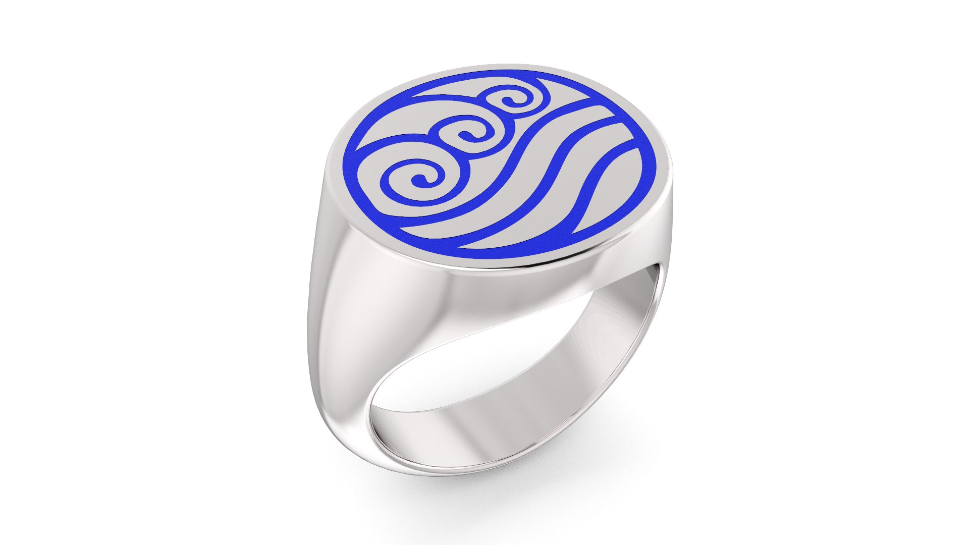 Water Element Signet Ring3D模型 - TurboSquid 1875969