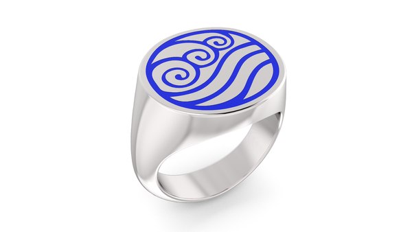 Water Element Signet Ring3D模型 - TurboSquid 1875969