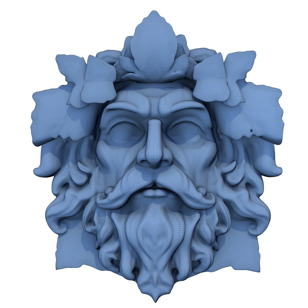 Green Man 5 3D Model - TurboSquid 2417039