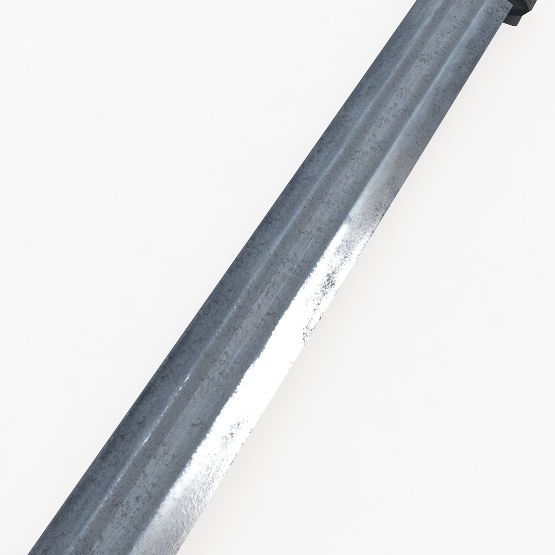 3d Nydam Sword Model