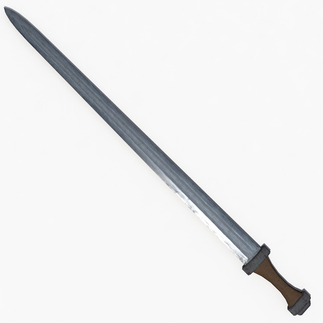 3d Nydam Sword Model