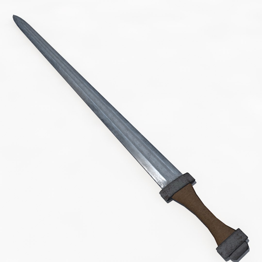 3d Nydam Sword Model