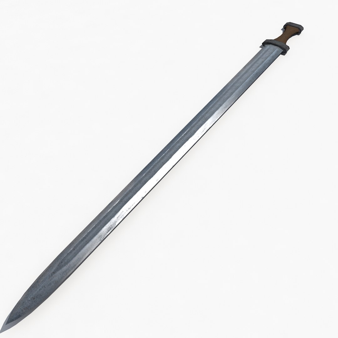 3d Nydam Sword Model