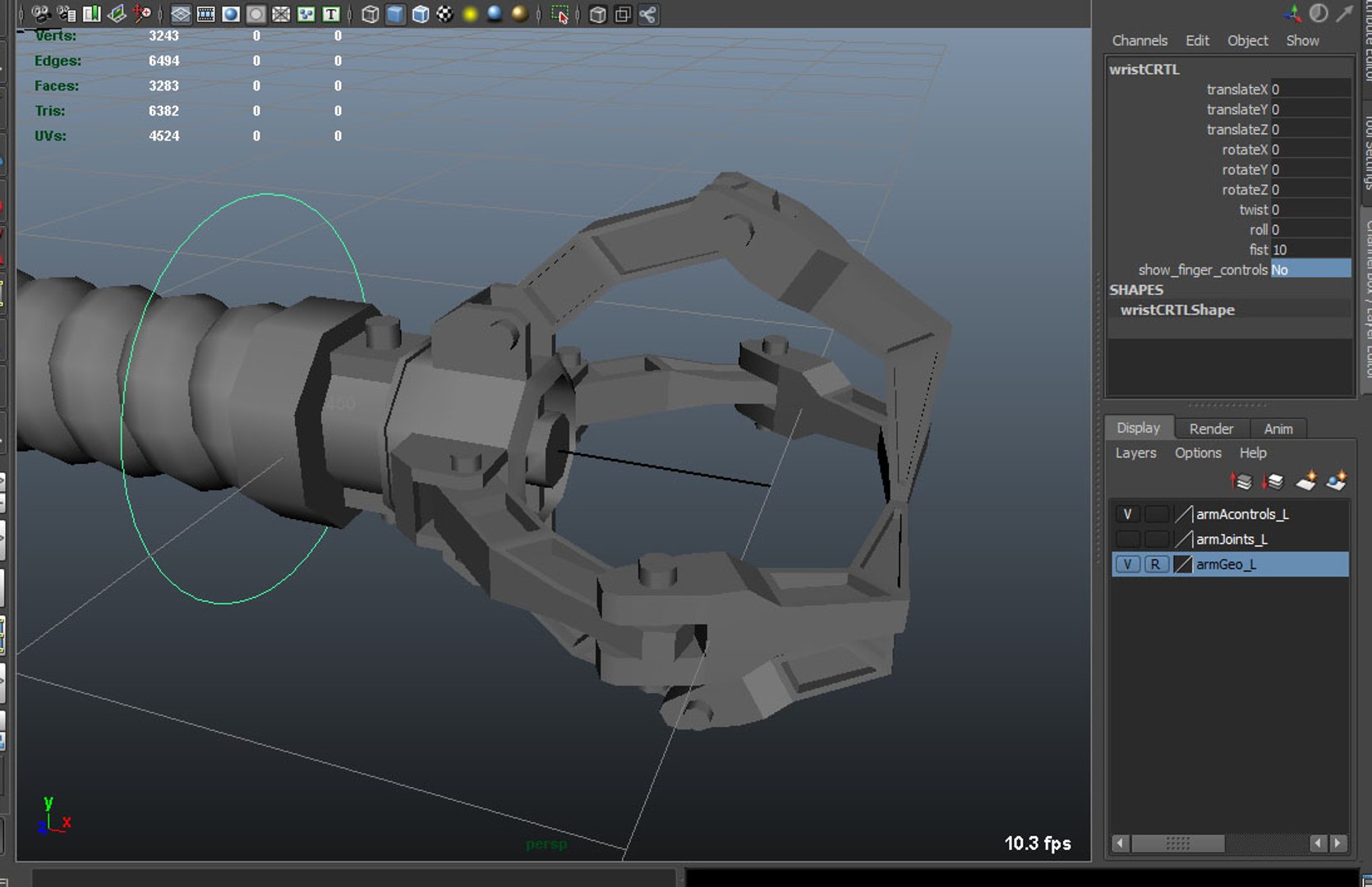 3d Robot Arm Model