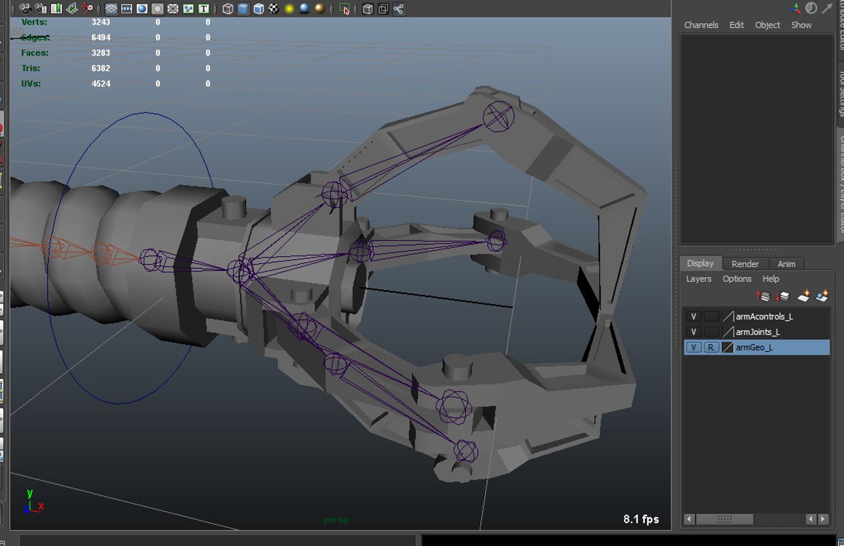 3d Robot Arm Model