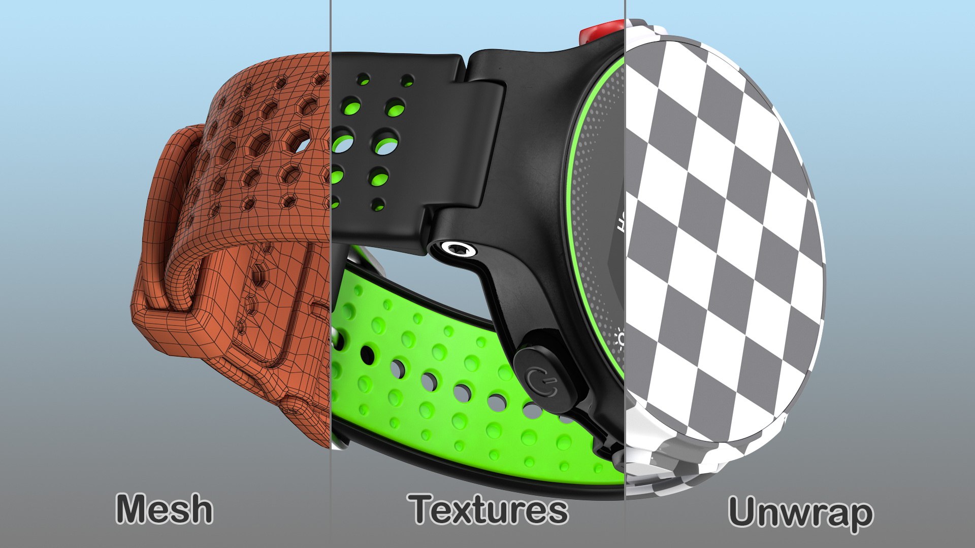 Sport Watches 3D Model - TurboSquid 1512438