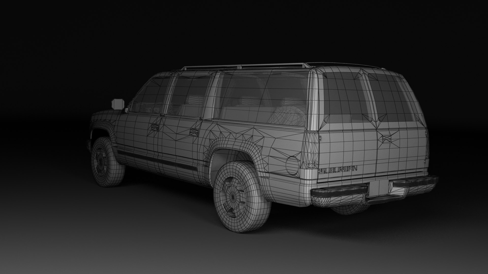 3D Chevrolet Suburban Model - TurboSquid 1585220