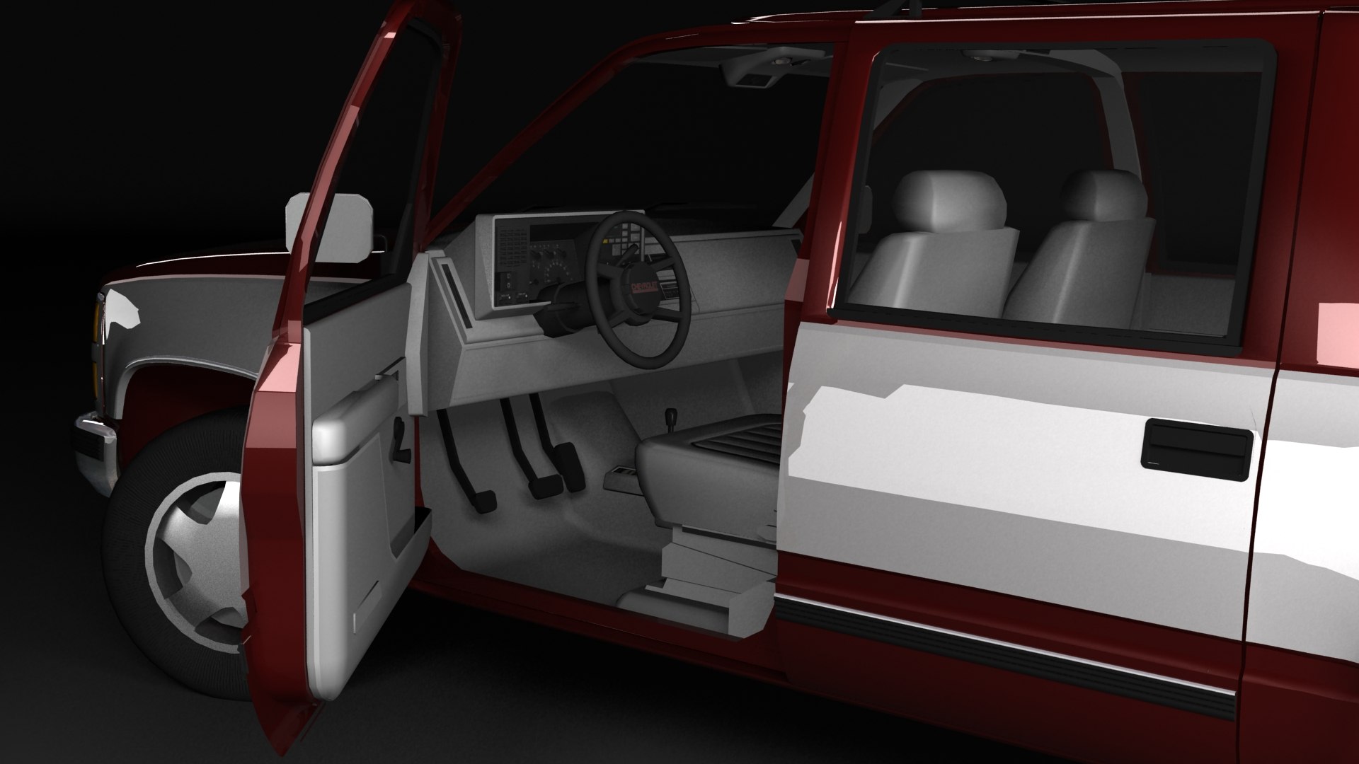 3D Chevrolet Suburban Model - TurboSquid 1585220