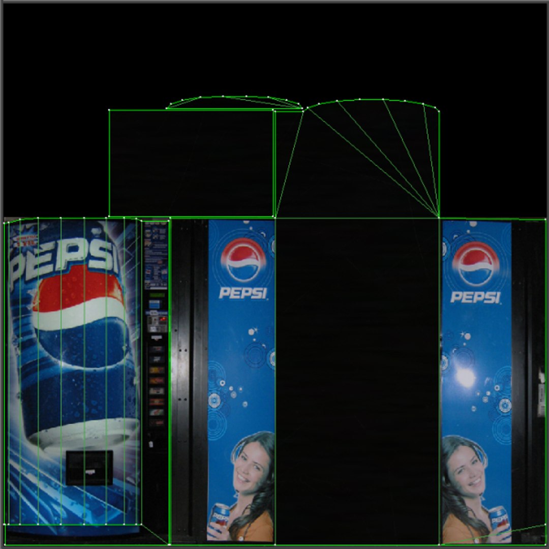 Pepsi Vending Machine 3d Max