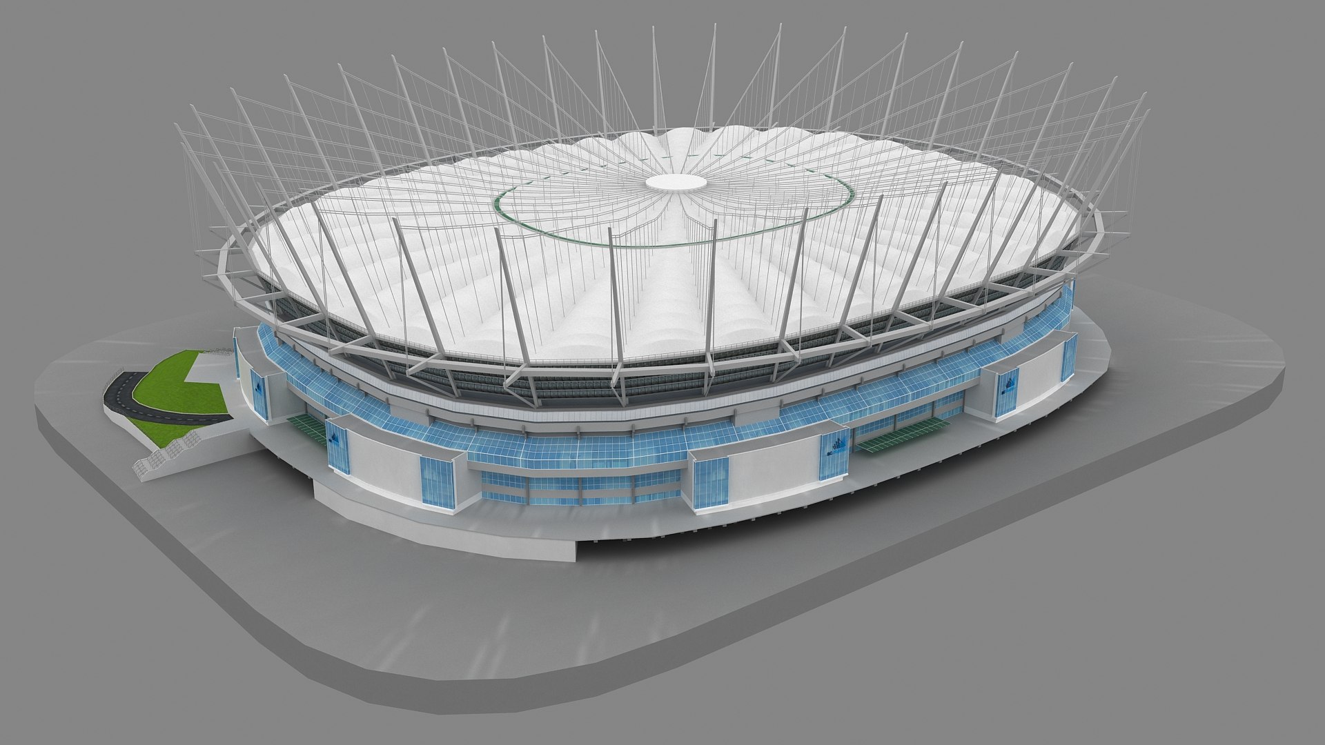 BC Place Stadium Canada 3D Model - TurboSquid 2519142