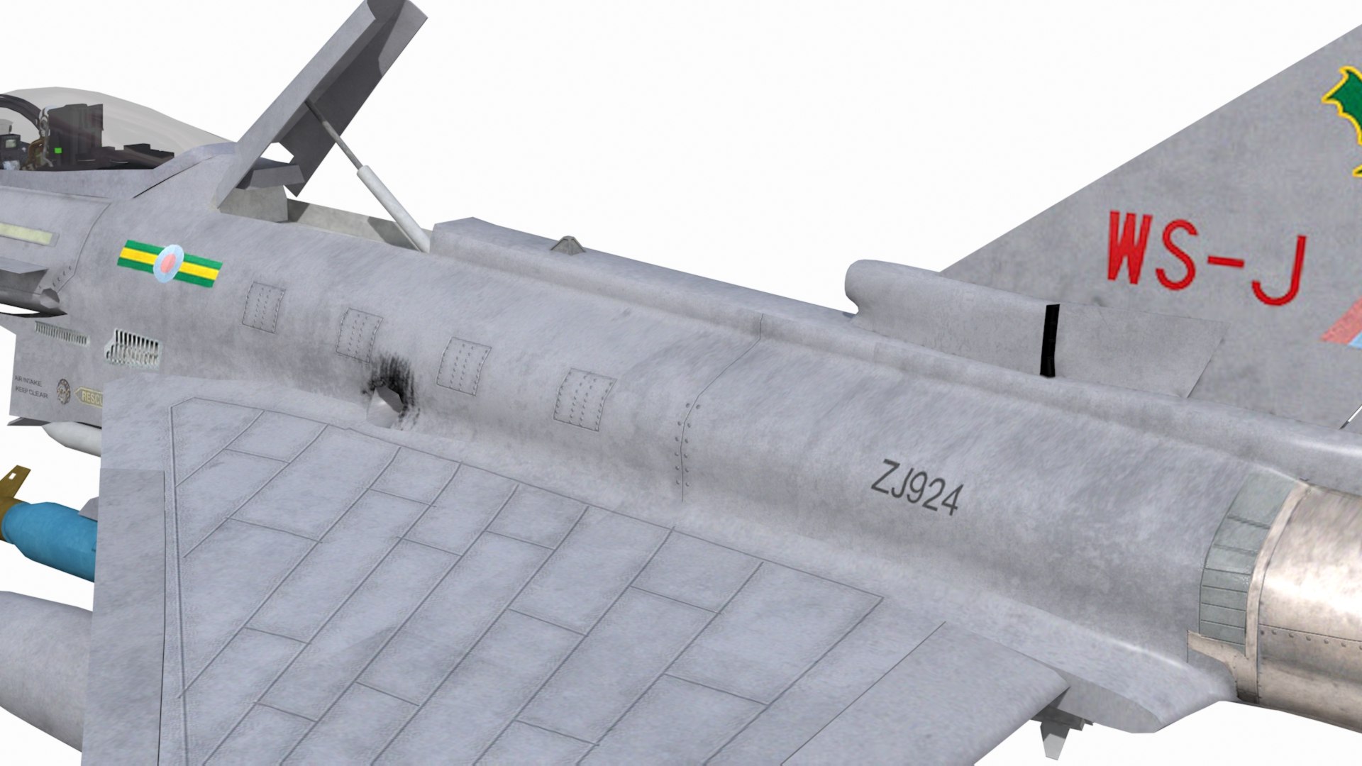 Eurofighter typhoon RAF model - TurboSquid 2120699