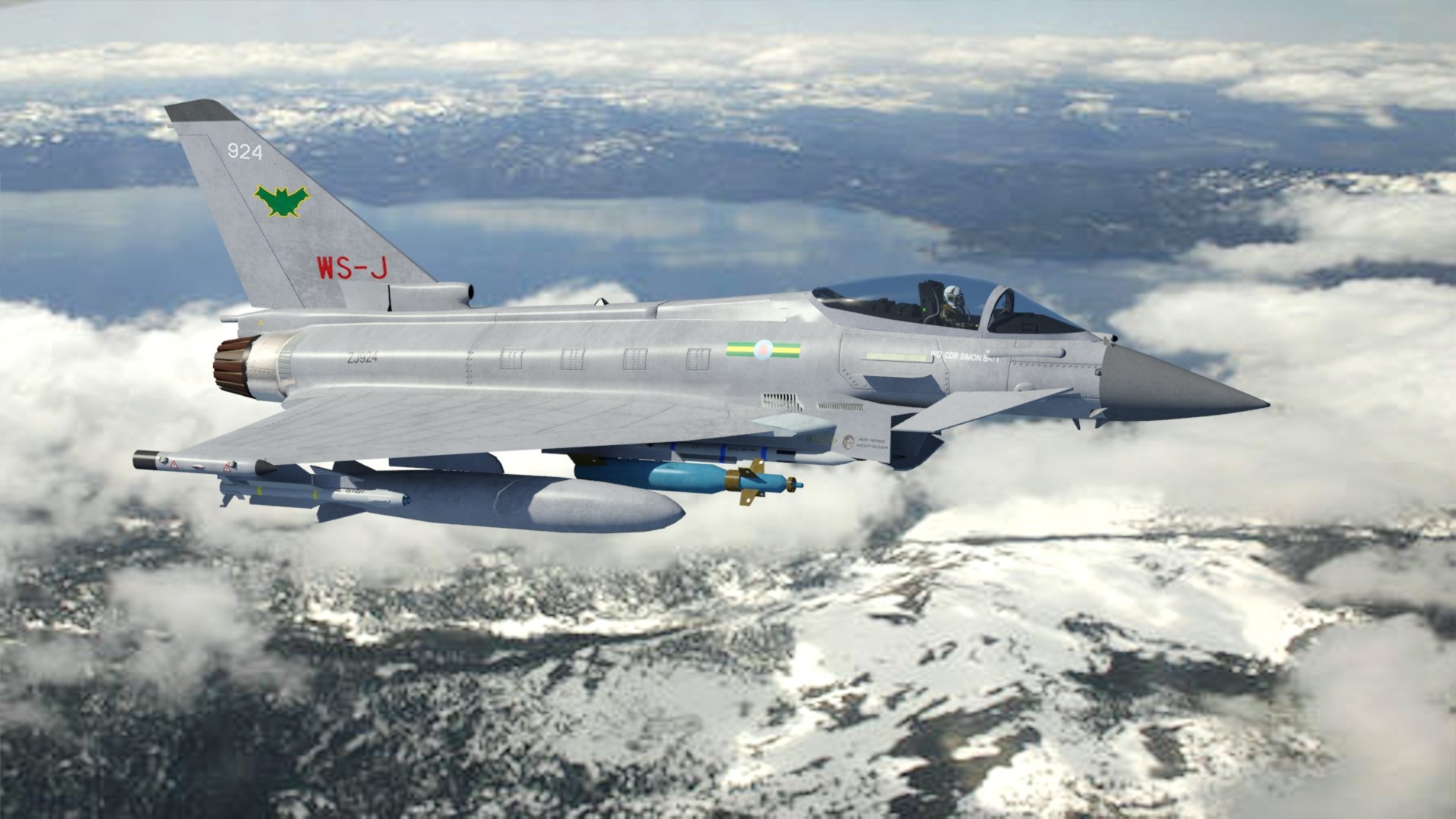 Eurofighter typhoon RAF model - TurboSquid 2120699