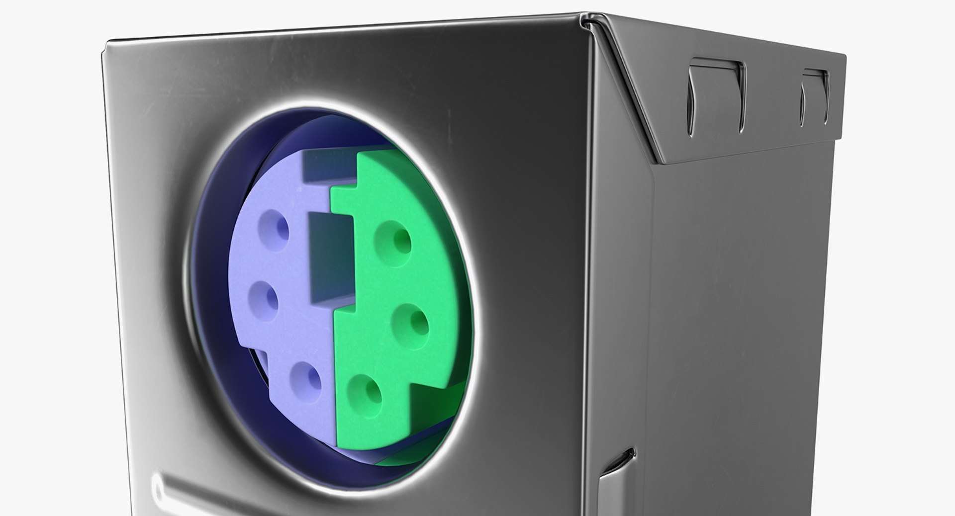 3D Kbms Connector Usb - TurboSquid 1427177