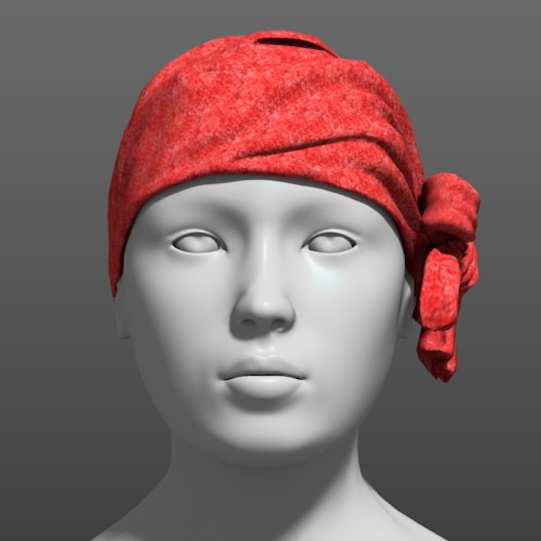 Obj Scarf Head