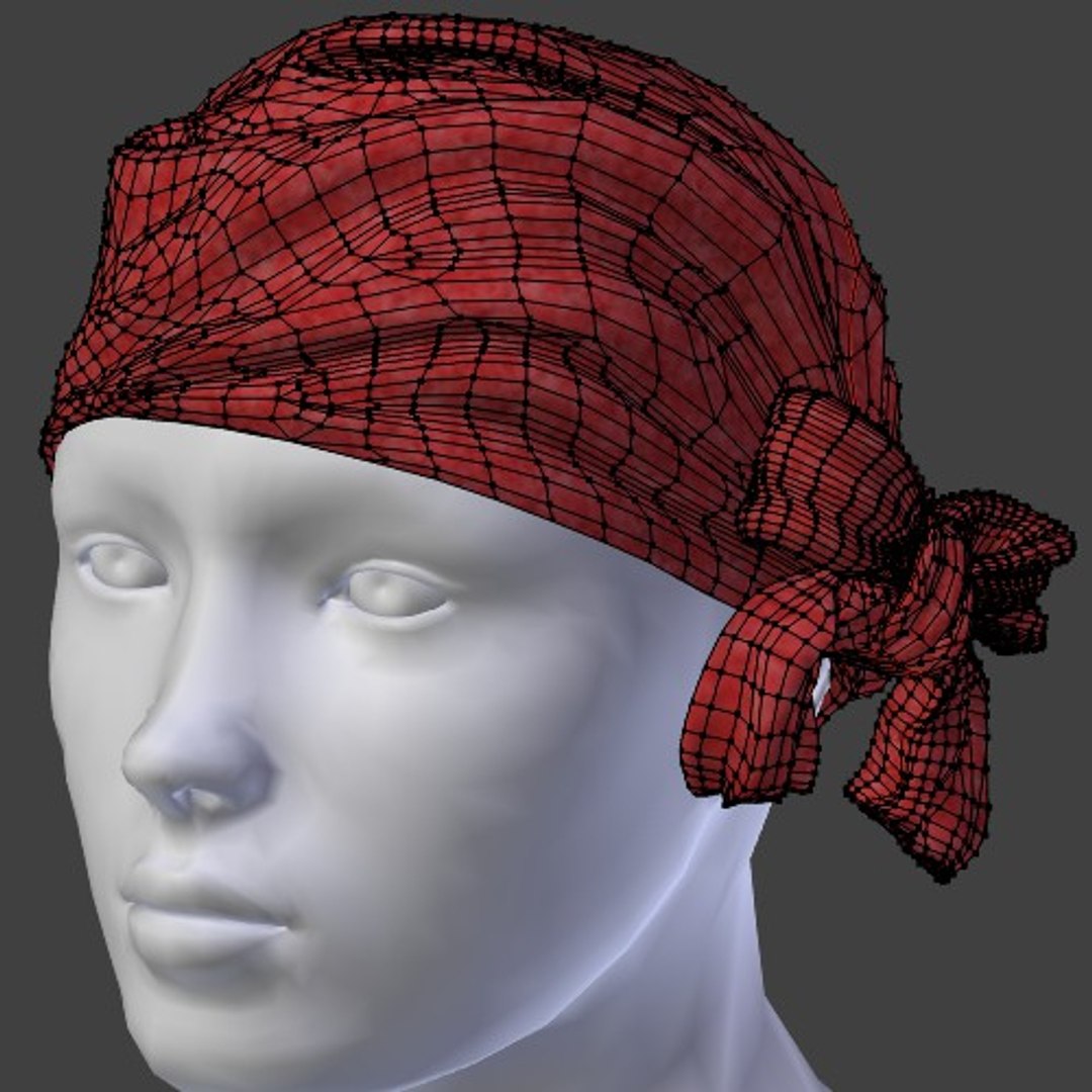 Obj Scarf Head