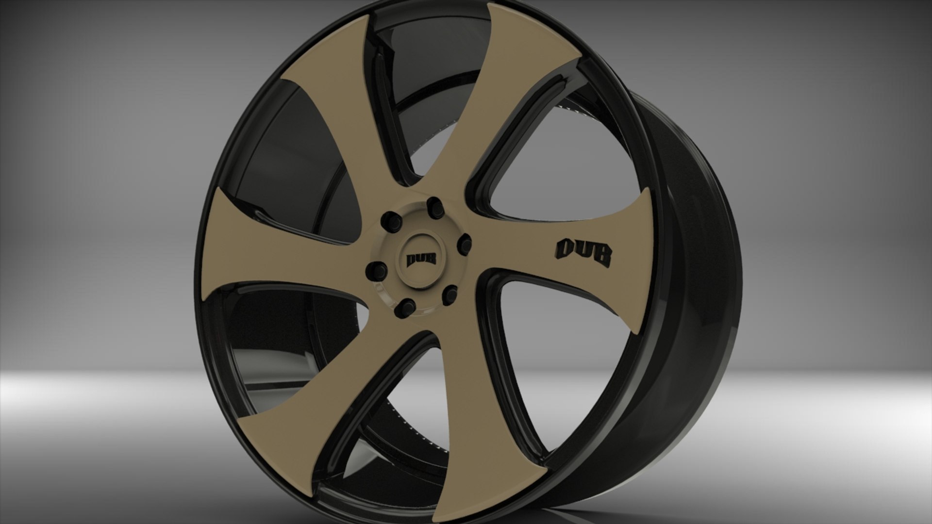 Rim Dub Baller Swerv 3D Model - TurboSquid 1311106