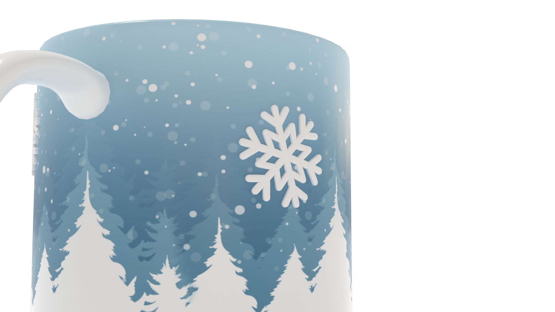 Free 3D Winter Mug Model - TurboSquid 2013066