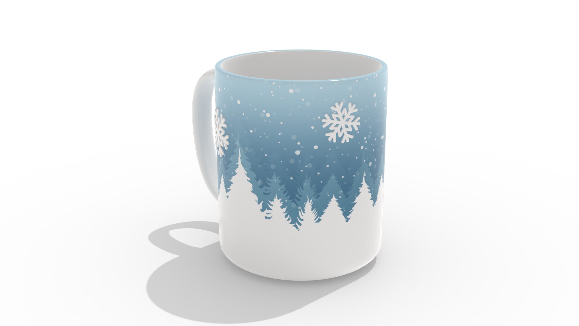 Free 3D Winter Mug Model - TurboSquid 2013066