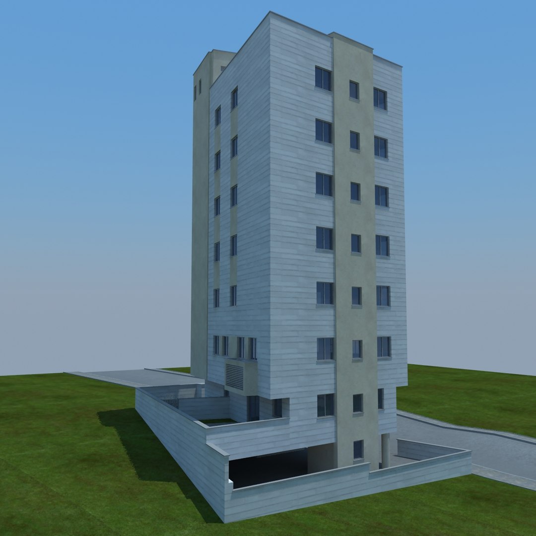 3d Buildings 1 7 Model