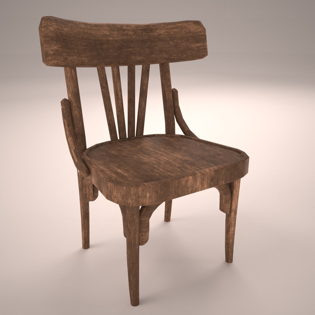 3D model old chair - TurboSquid 1327389