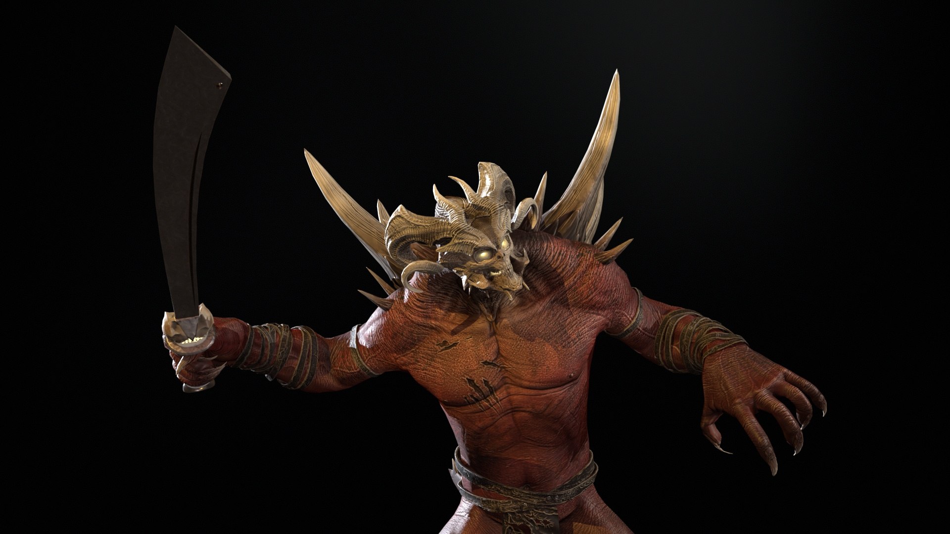 3D Super Demon 2 - TurboSquid 2026264