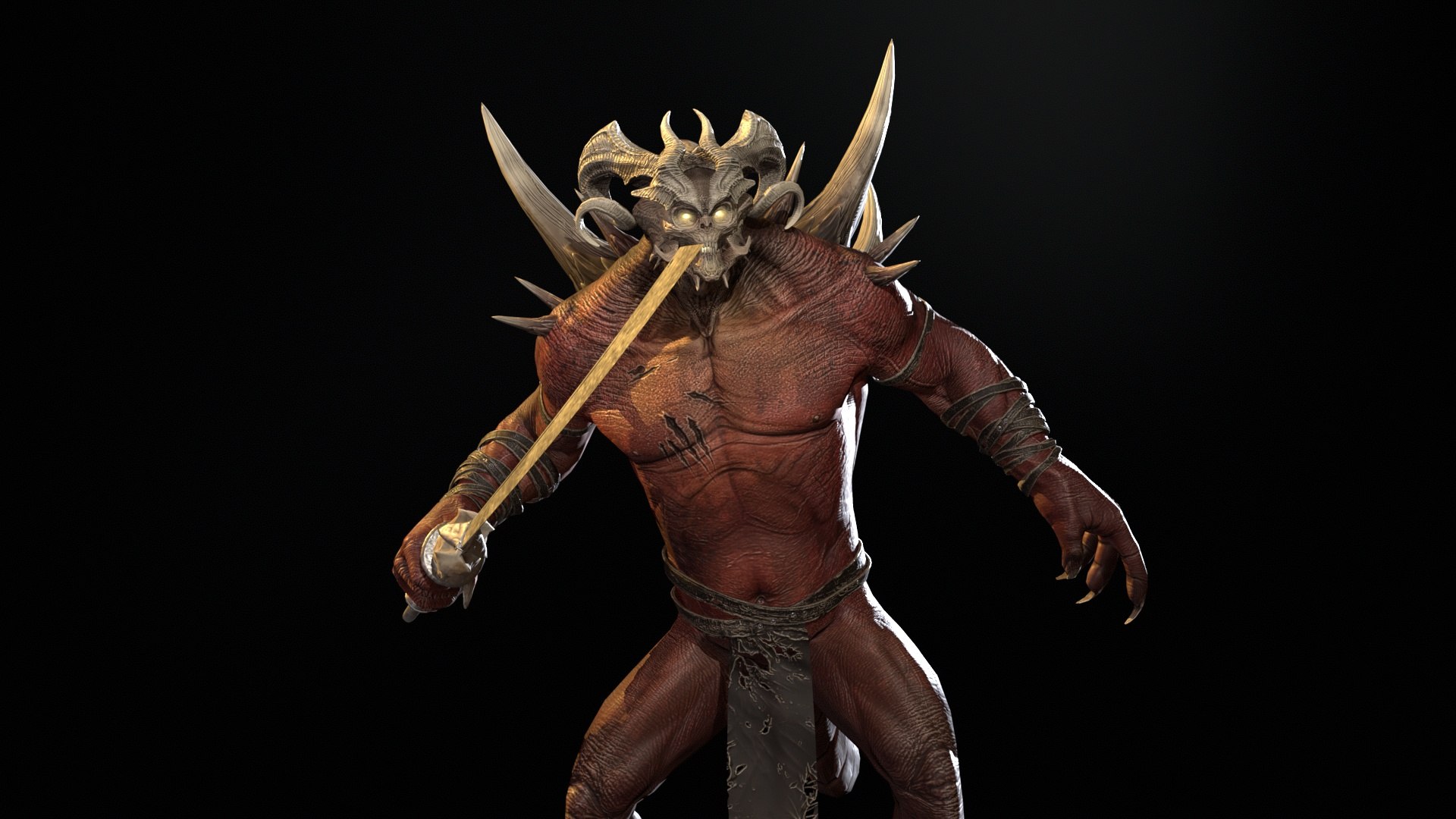 3D Super Demon 2 - TurboSquid 2026264