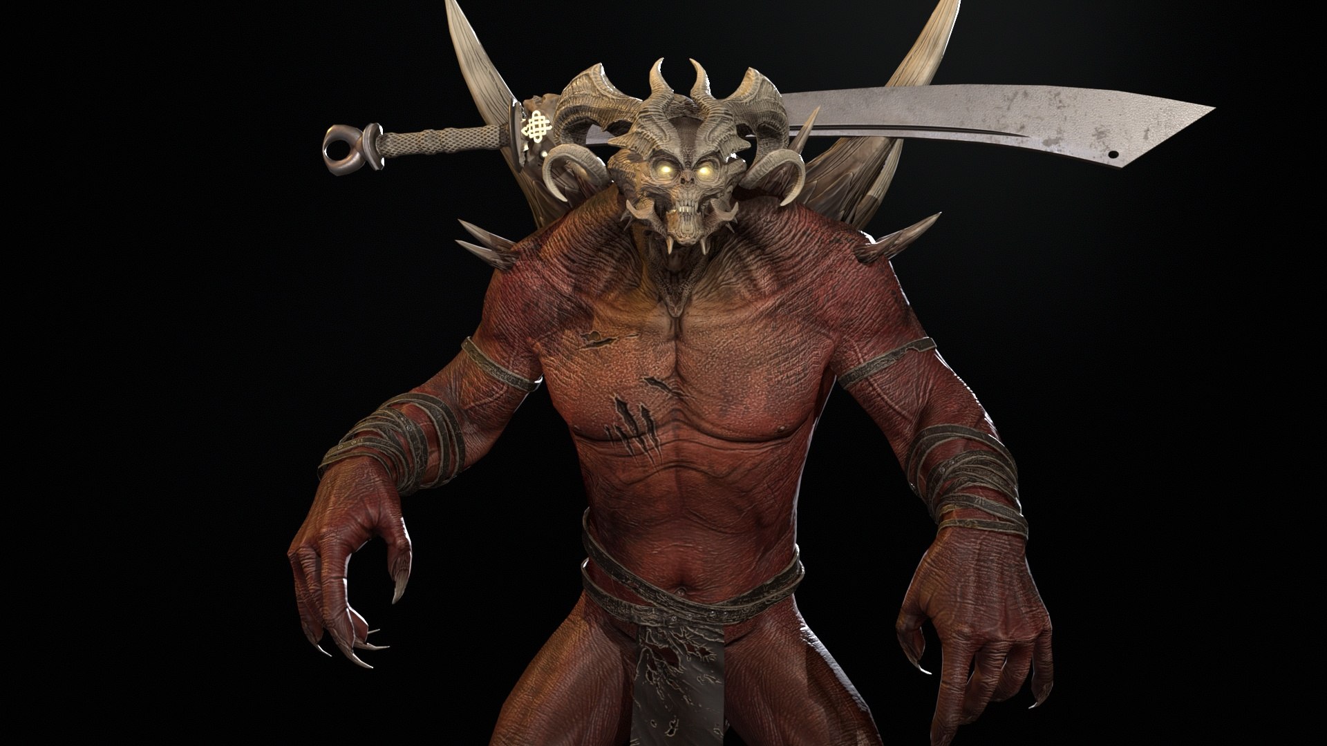 3D Super Demon 2 - TurboSquid 2026264