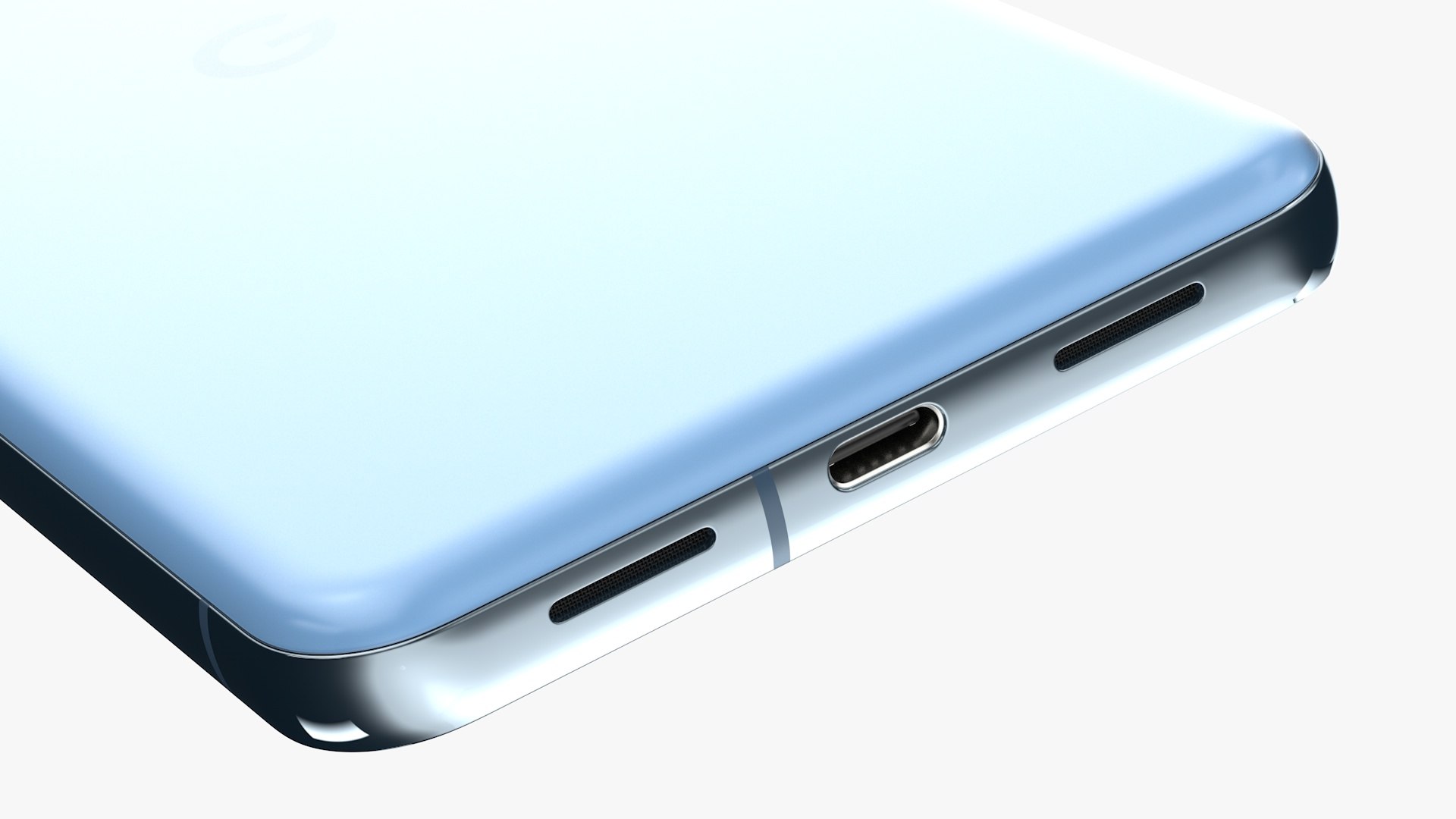 3D Google Pixel 8 Pro Sky Blue model - TurboSquid 2129819