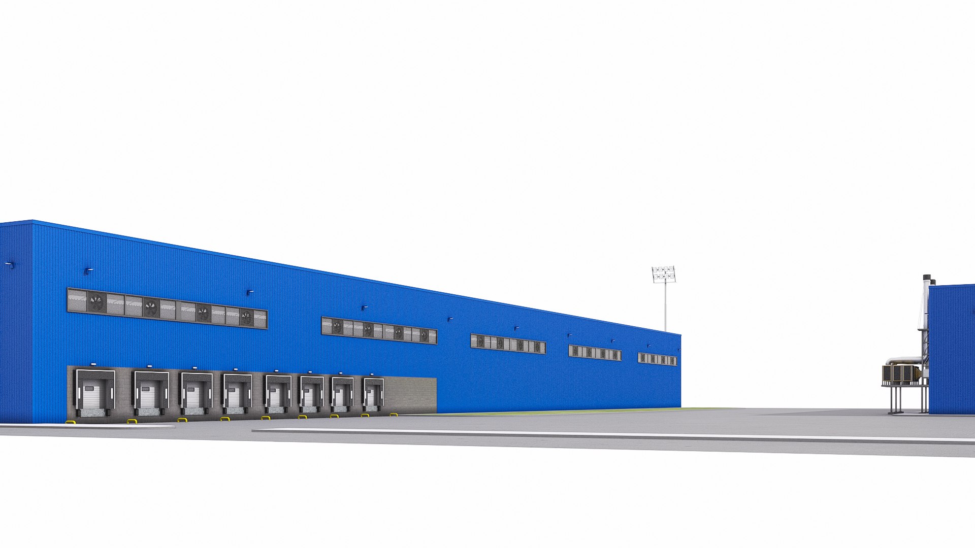 Industrial Complex 01 3D Model - TurboSquid 2060894