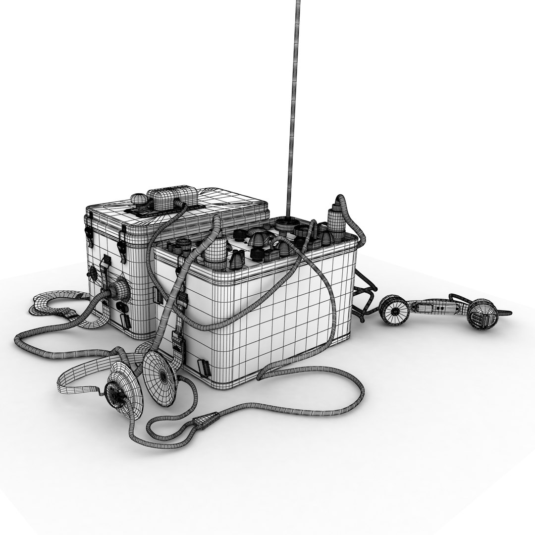 3D Model Radio Station Rbm - TurboSquid 1154410